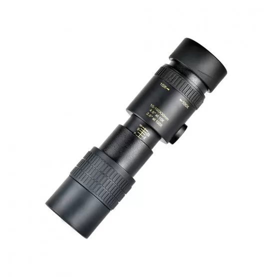 INF 10-40x Zoom Monokular Teleskop mit Handyhalterung & Stativ – Hohe
